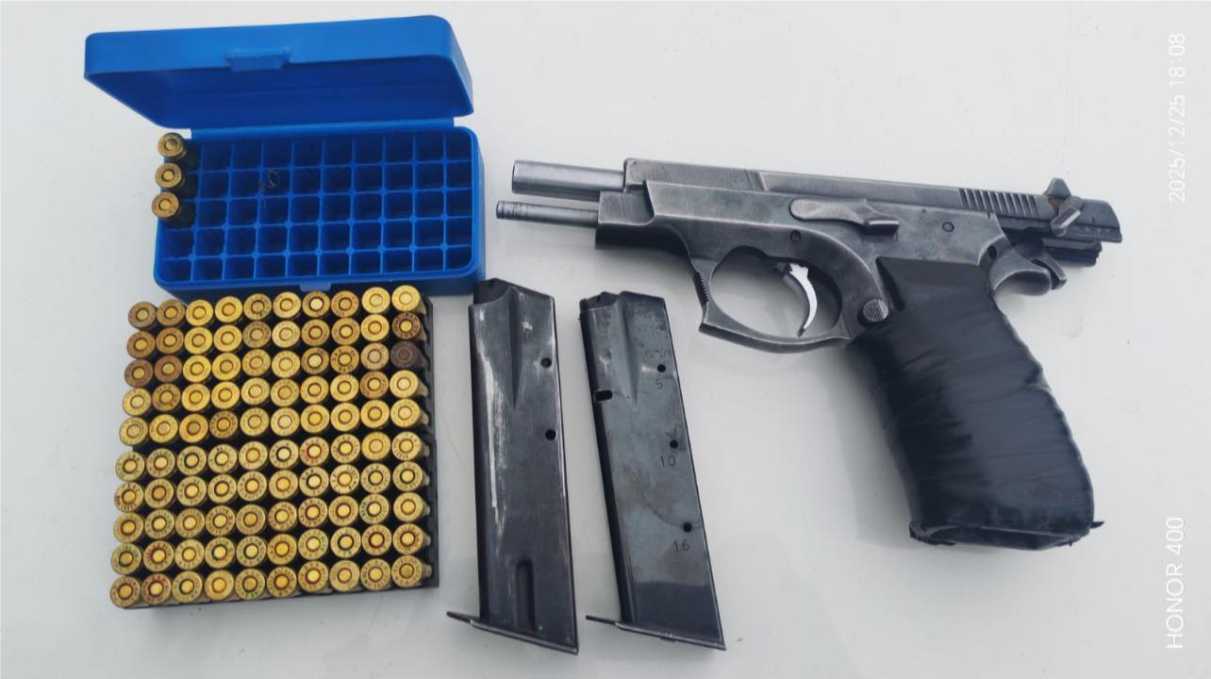 Illegal 9mm Pistol Seized as Police Arrest Suspect in Bityi Area ...